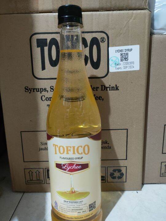 TOFICO SYRUP / TOFICO SIRUP (1 LITER ) - LECI (LYCHEE) | Lazada Indonesia