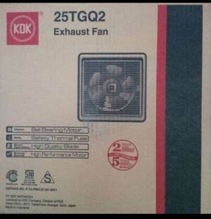 KDK EXHAUST FAN PLAPON 10 INCH / EXHAUST FAN KDK 10 INCH / KDK 25 TGQ ...