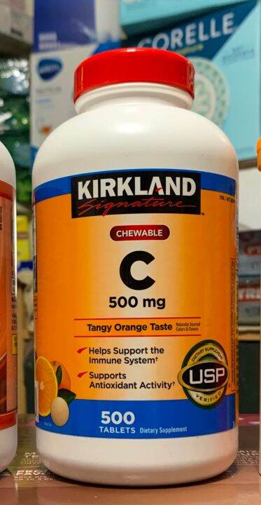 Kirkland Vitamin C 500mg Chewable | Lazada PH
