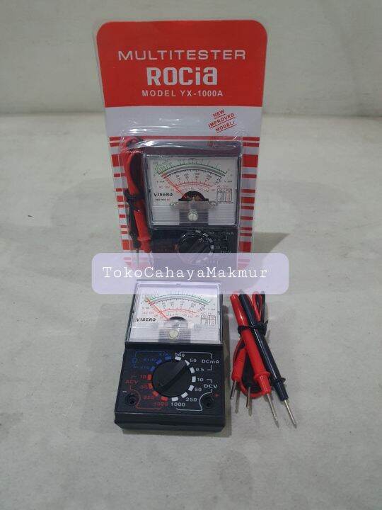 Multitester Analog Mini / Avometer Analog / Multimeter YX-1000A Rocia ...