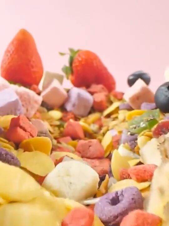 Diet cereal Oatmeal Mix Dried Fruits and Yogurt 400g No 1 Weight Loss ...