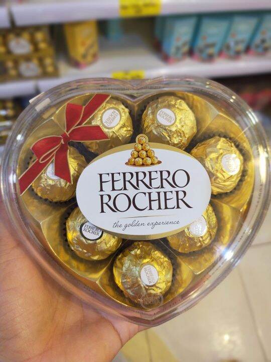 FERRERO ROCHER Chocolate - Heart - 8pcs - 100g | Lazada PH