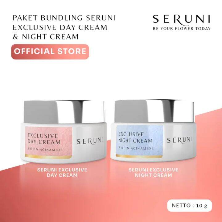 Paket Bundling Seruni exclusive Day & Night cream| Seruni Skincare ...