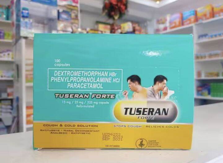 Tuseran Forte 1Box 100s Capsules | Lazada PH