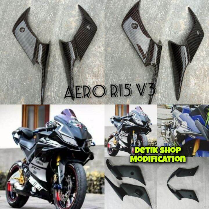 AERO FAIRING GP BUAT R15 V3 AERO GP AERO FAIRING R15 V3 WINGLET R15 V3 ...