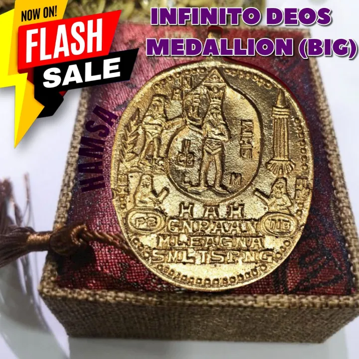 【AUTHENTIC】INFINITO DEUS MEDALLION (Medium size) | Lazada PH