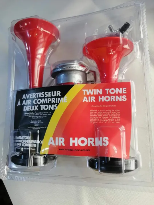 HORN Air Twin Horn For Motorcycle universal Very load Horn | Lazada PH