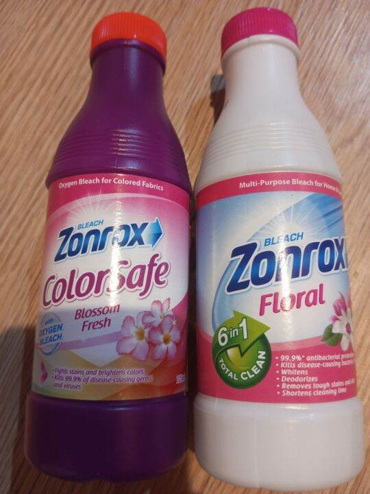 Zonrox Color Safe Bleach Floral 250ml Original 99.9% Antibac per piece ...