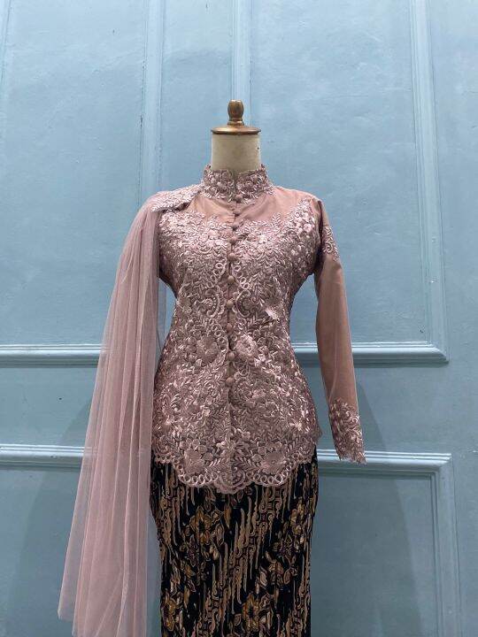 Kebaya wisuda full furing/kebaya tunangan /kebaya modern /kebaya anak ...