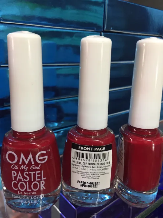 Omg nail polish(front page)10ml. | Lazada PH