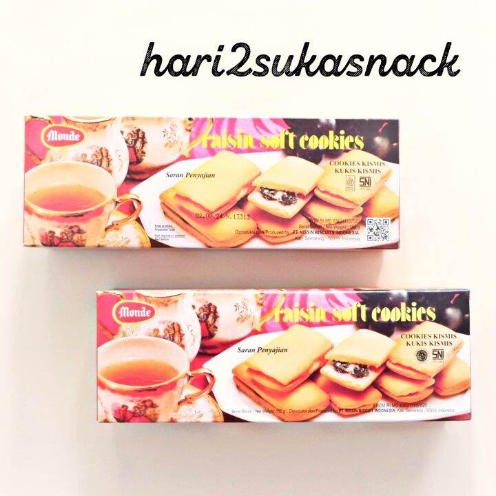 Biskuit Monde Raisin Soft Cookies Kismis | Lazada Indonesia
