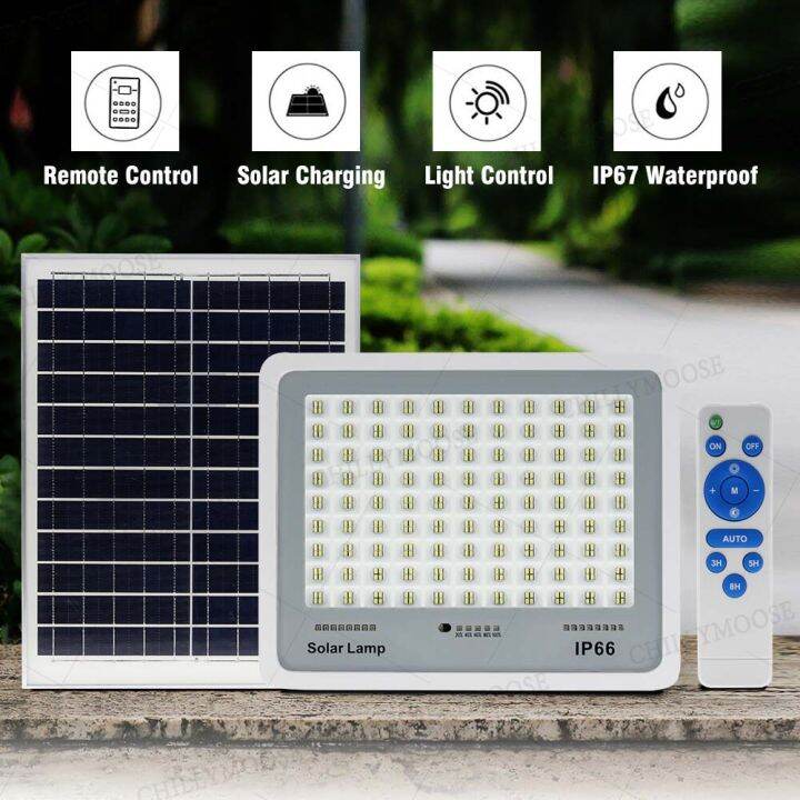 solar light outdoor waterproof IP67 with solar panel solar lights ...