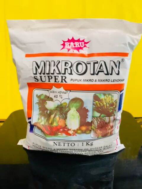 Pupuk mikro makro lengkap MIKROTAN SUPER 1KG | Lazada Indonesia