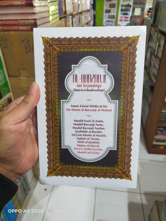 buku kitab barjanji dan terjemahnya/kitab terjemah barzanji | Lazada ...