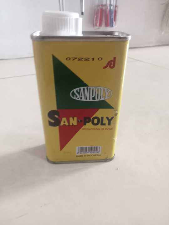 SANPOLY 250 ML , SANPOLY PEMBERSIH DAN PENGKILAP MOTOR MONIL DAN LOGAM ...
