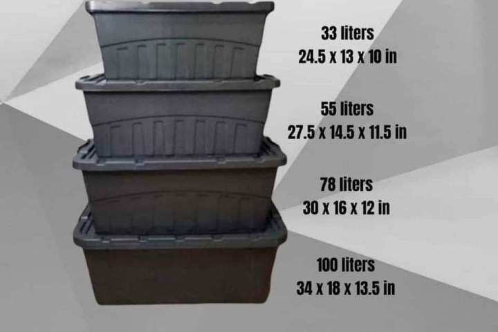 BUY 1 TAKE 1 100L and 55L DECOBOX STORAGE BOX | Lazada PH