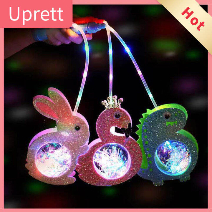 Upretty Kids Handheld LED Festival Light Colorful and Flashing Cartoon ...