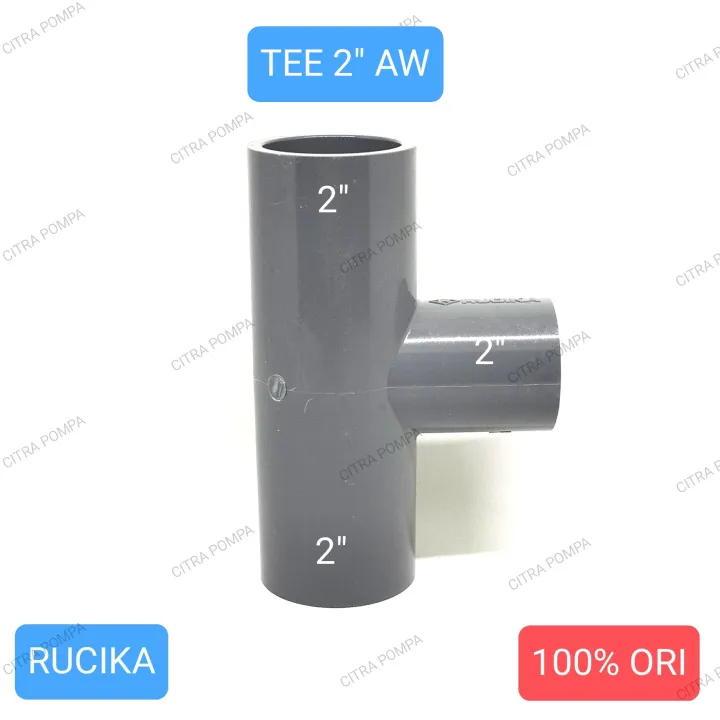 RUCIKA TEE 2" AW / TEE 2 inch AW | Lazada Indonesia