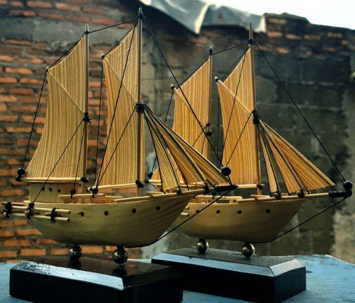 miniatur kapal pinisi | Lazada Indonesia