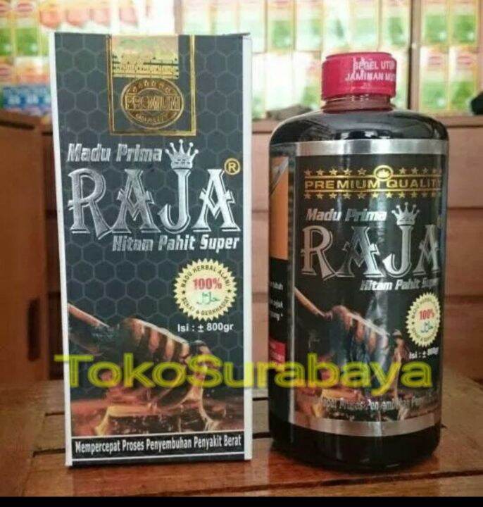 Madu Prima RAJA Hitam Pahit Super 800gr | Lazada Indonesia
