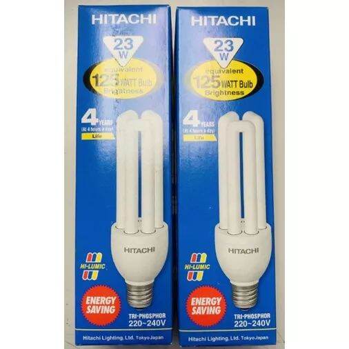 Hitachi 23w E27 PLCE BULB Warmwhite | Lazada