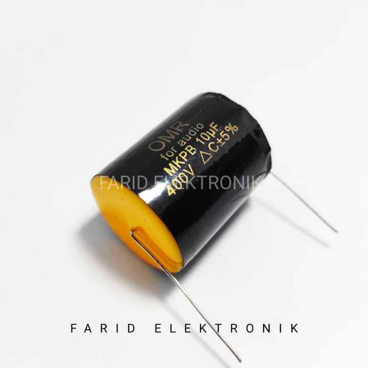 Kapasitor capasitor capacitor 106 10uf 400v omr for audio | Lazada ...