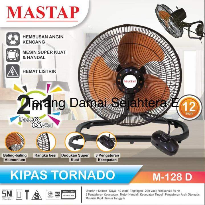 KIPAS ANGIN BESI 2 FUNGSI,KIPAS MEJA DAN KIPAS DINDING 12inch YASAKA ...