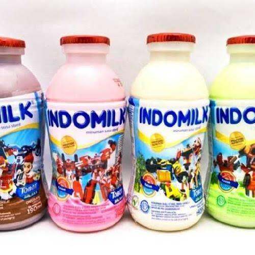 Susu Indomilk botol kemasan 190ml Allvariant | Lazada Indonesia