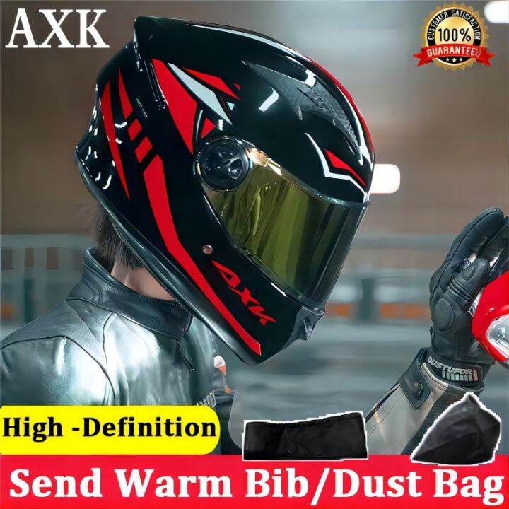 Motorcycle Helmet Motor Helmet Electromobile Crash Helmet Topi keledar ...