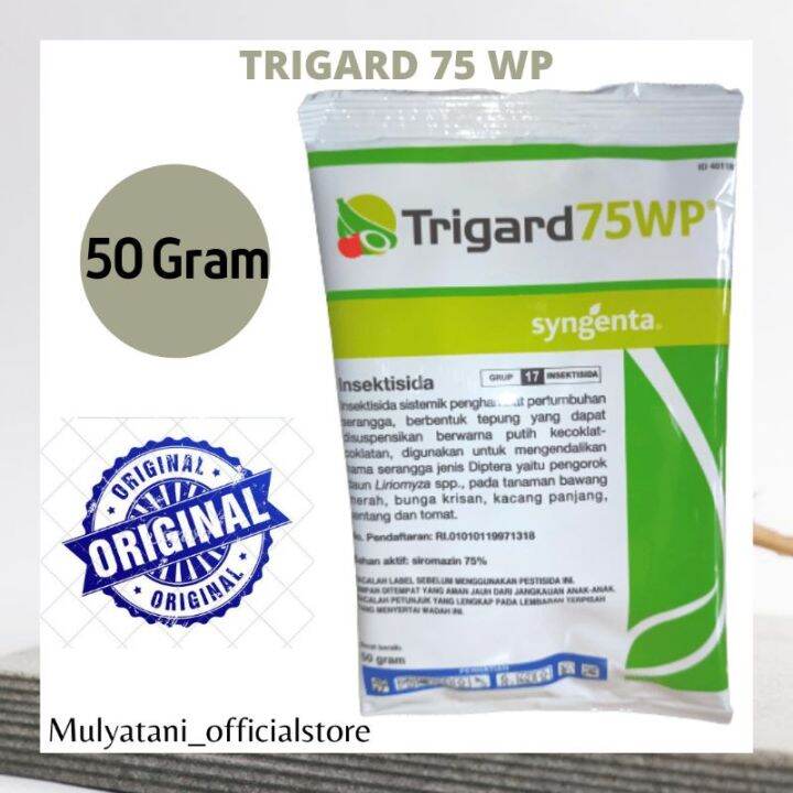 Insektisida Obat Pertanian Pembasmi Hama Trigard 75 WP Insektisida 50 ...