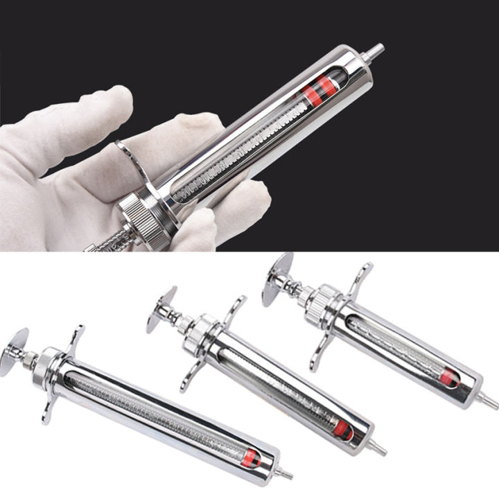 suntikan stainless 10/20/50ml suntikan tanpa jarum Syringe parfum spuit ...