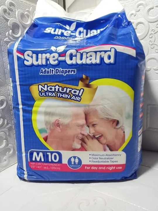 Sureguard Diaper Tape Medium 10Pcs Per Pack | Lazada PH