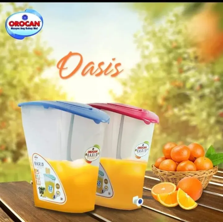 🌹OROCAN OASIS DISPENSER 🌹 💜W/ FAUCET & LADLE 💜12 LITERS 💜 | Lazada PH