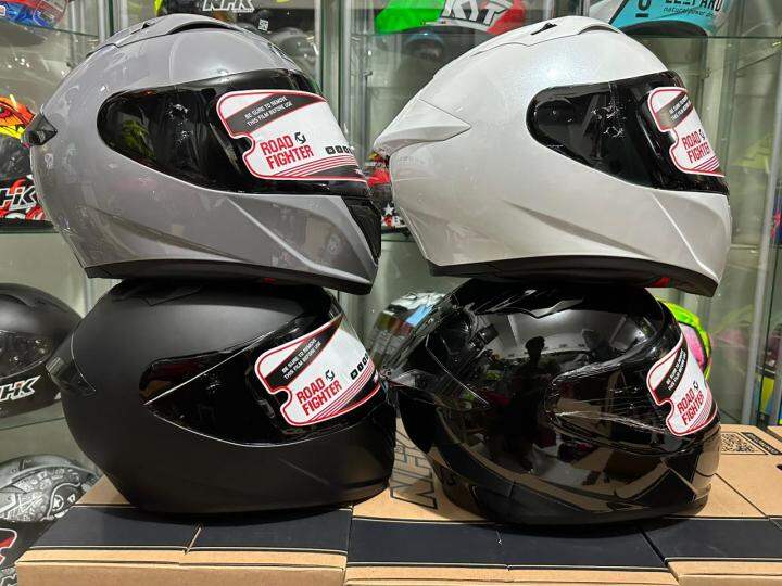 NHK GP PRIME SV SOLID HELM FULL FACE DARK SMOKE | Lazada Indonesia