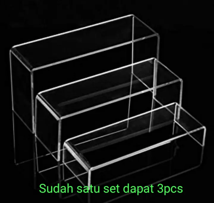 display rak tangga mini akrilik | Lazada Indonesia