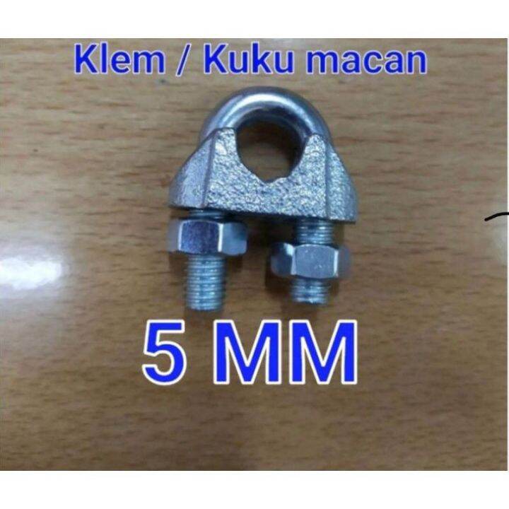 klem seling 5mm / klem seling / kuku macan / klem seling pengait / bisa ...