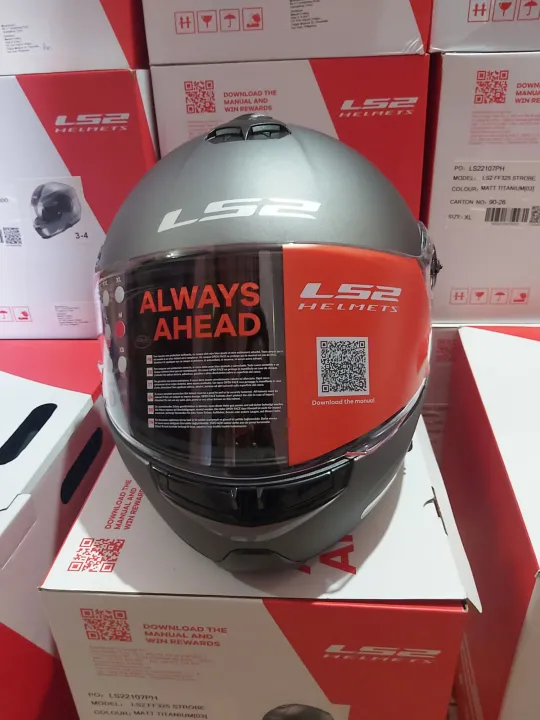 LS2 STROBE MODULAR HELMET | Lazada PH