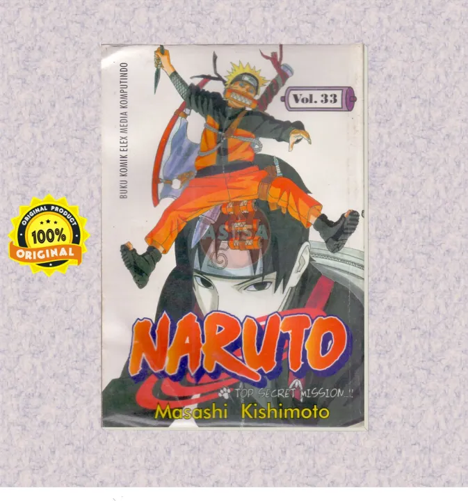 Buku Komik Naruto Vol.33 - Masashi Kishimoto | Lazada Indonesia