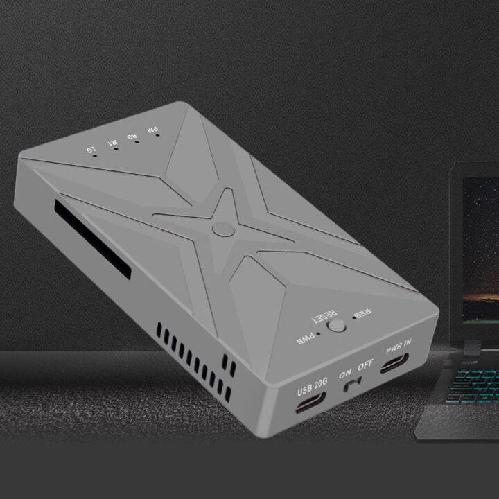 M.2 NVME M2 SSD Case Dual Bay RAID Hard Disk Box Type-C USB 3.2 Hard ...