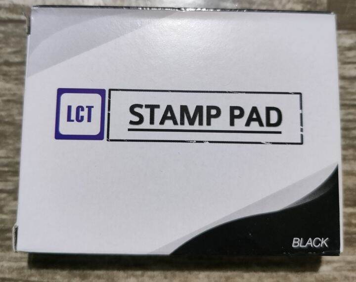 STAMP PAD WITH INK READY TO USE FOR STAMP USES.. | Lazada PH