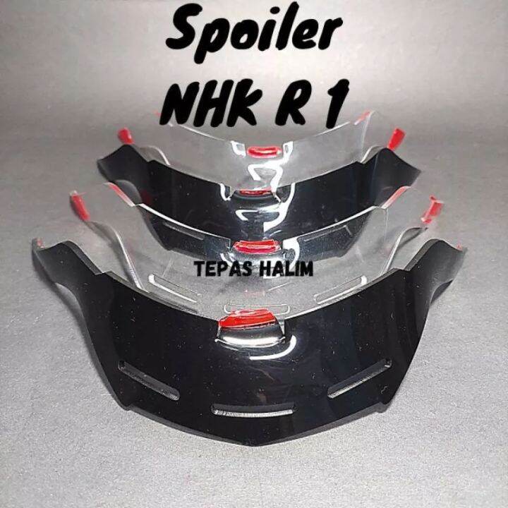 spoiler helm NHK R1 / spoiler NHK R1 / spoiler NHK R 1 / spoiler helm / spoiler helm NHK ...