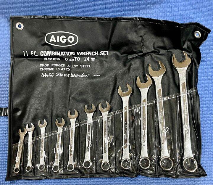 Aigo Combination Wrench Set 8-24mm | Lazada PH