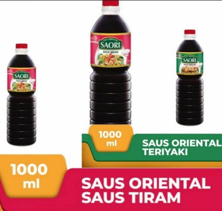 Saori Saos Tiram | Saos Teriyaki Kemasan Botol 1 Liter | Lazada Indonesia