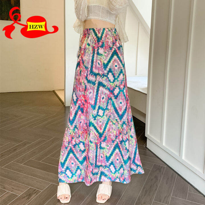 HZW 2023ใหม่ผ้าแจ็คการ์ดสไตล์ชาติพันธุ์แฟชั่นของผู้หญิงกระโปรงสั้นของผู้หญิงกระโปรงสั้นสไตล์ ...