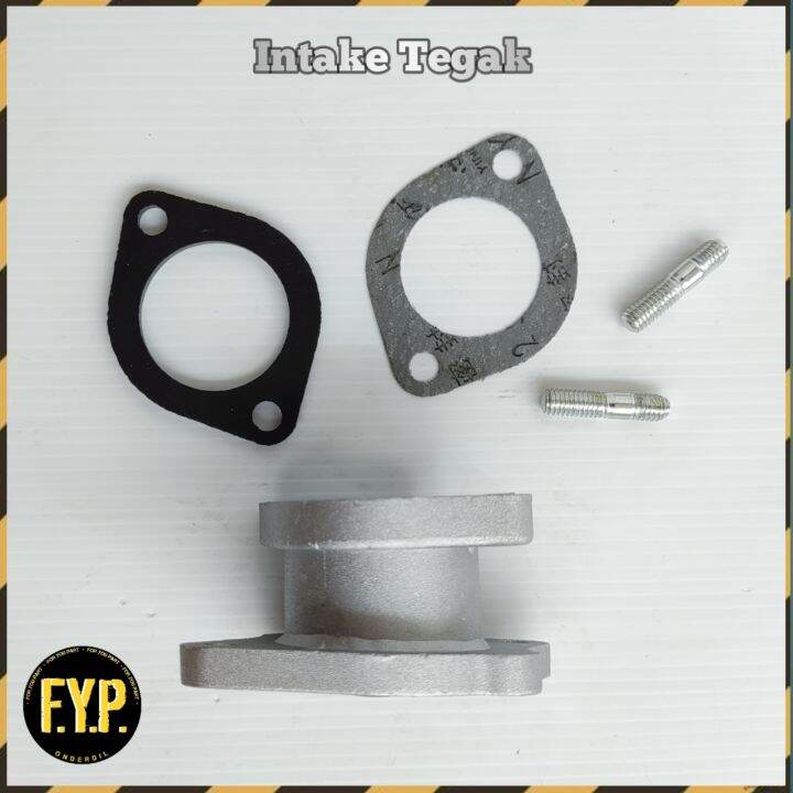 Intake Intek Tegak Manifold Sambungan Karburator Motor Roda Tiga 3 Viar ...