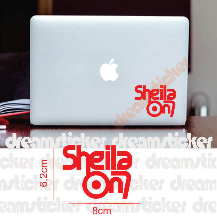 Cutting Sticker Sheila on 7 Logo Baru Band Stiker Laptop MacBook Decal ...