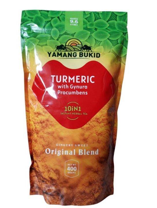 400 grams pouch Yamang bukid turmeric tea 10 in 1(expiry March 24 2025 ...