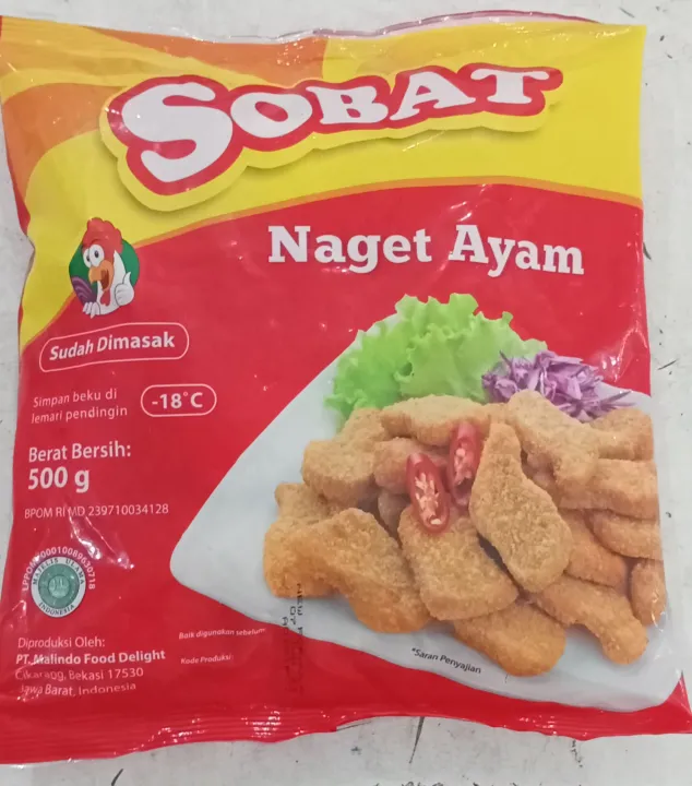 Sobat chicken nugget 500 gr | Lazada Indonesia