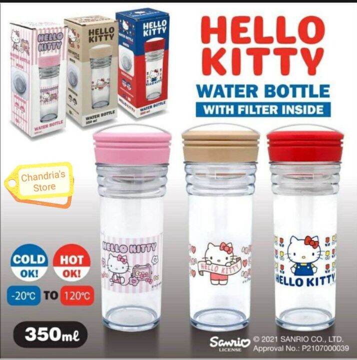Hello Kitty Water Bottle with filter 350ml | Lazada PH