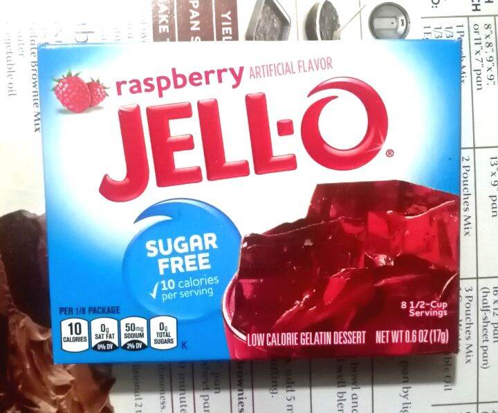 Jell-O Sugar Free Raspberry Gelatin Dessert 17g | Lazada PH